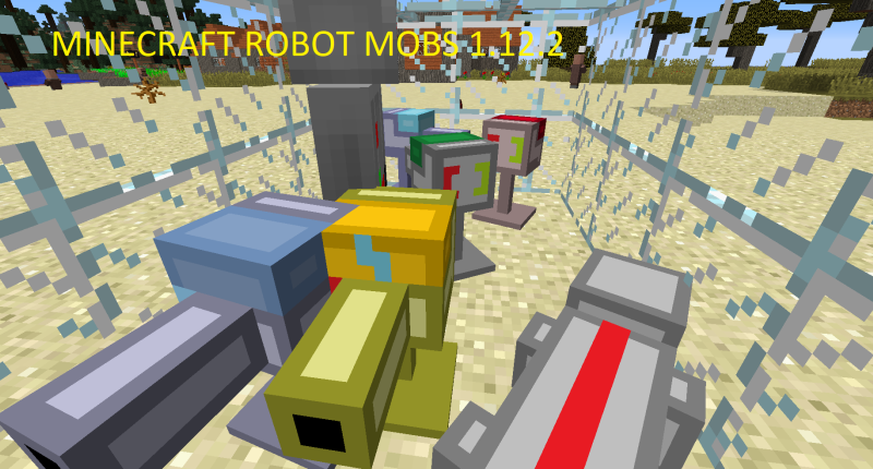 Minecraft Robot Mobs (Crazy Robots In Minecraft) | MCreator